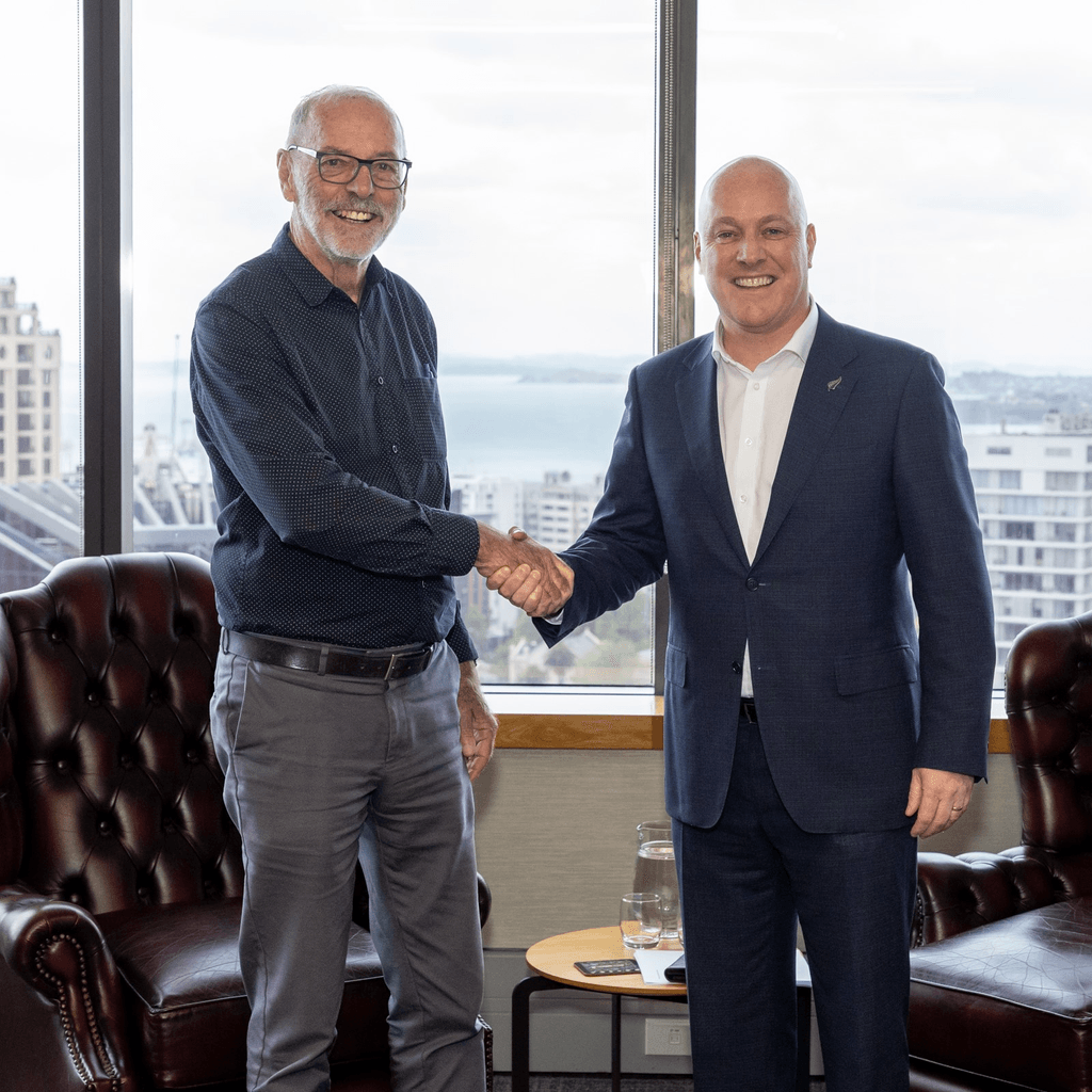 A complete photographic history of Mayor Wayne Brown* meeting people ...