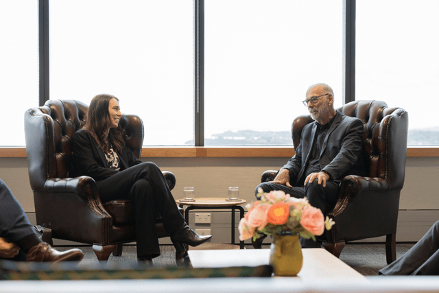 A complete photographic history of Mayor Wayne Brown* meeting people ...