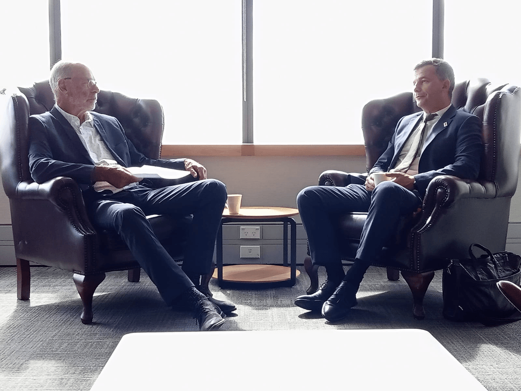 A complete photographic history of Mayor Wayne Brown* meeting people ...