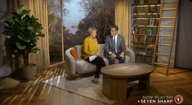 Justice is served: Seven Sharp finally gets a snazzy new set | The Spinoff