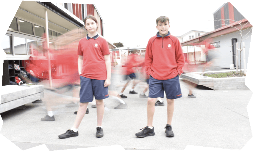 An investigation into school uniforms, by three intermediate students ...