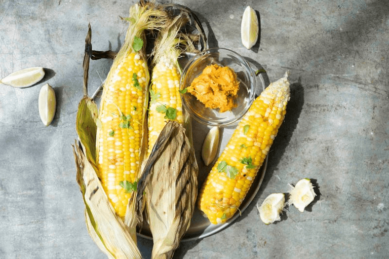 Recipe: Charred corn with lime and smoked paprika butter | The Spinoff