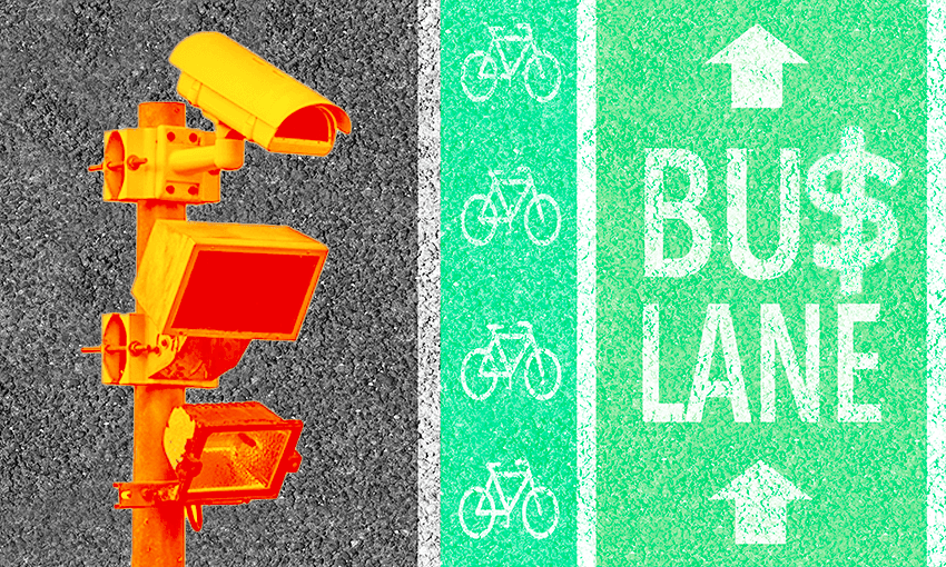 This eight-month-old bus lane camera has already made $4.5m in fines ...