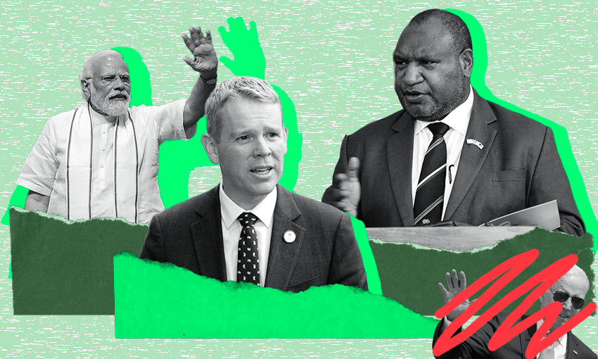 Chris Hipkins speed dates political leaders during Biden-less PNG visit ...