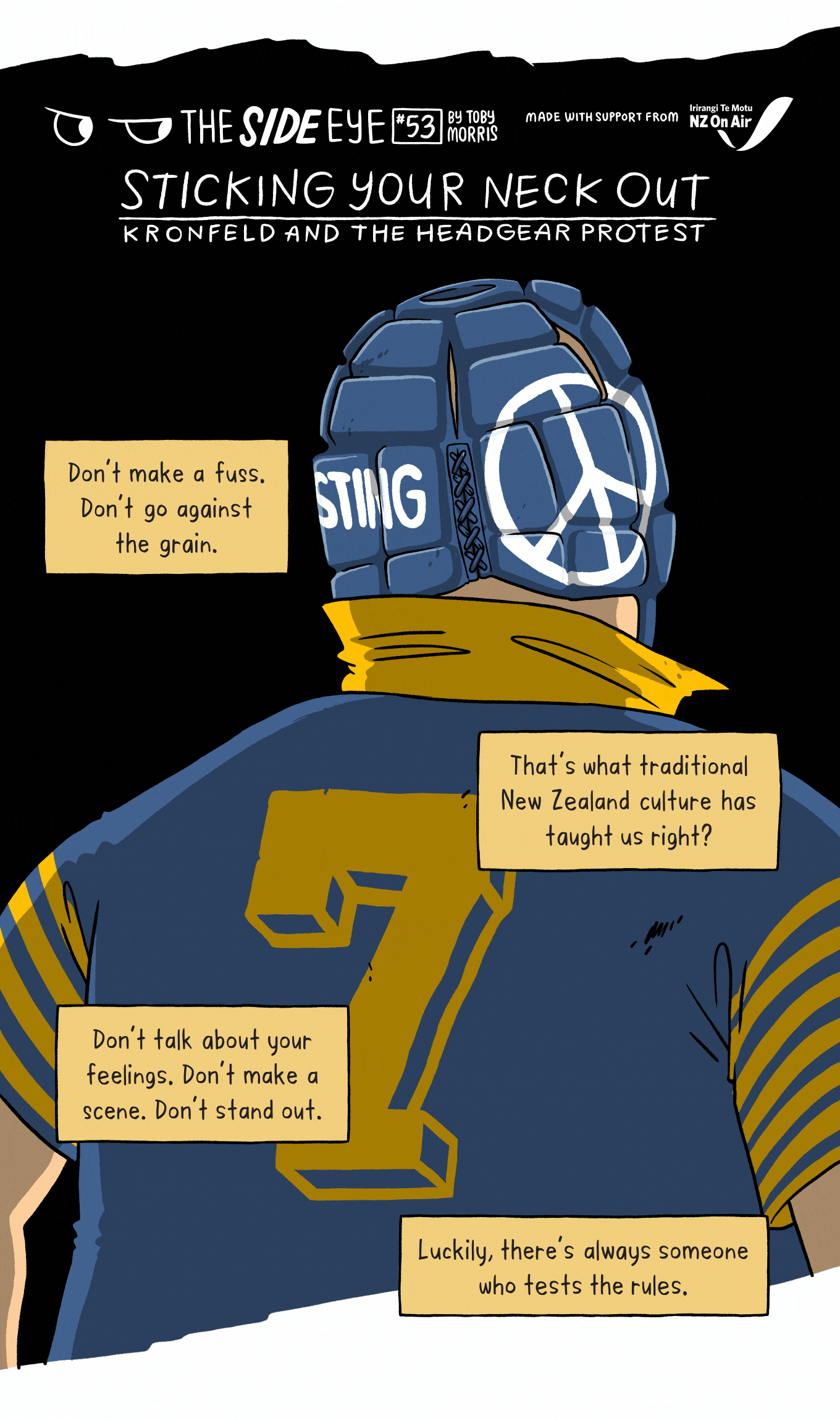 The Side Eye: Sticking your neck out | The Spinoff