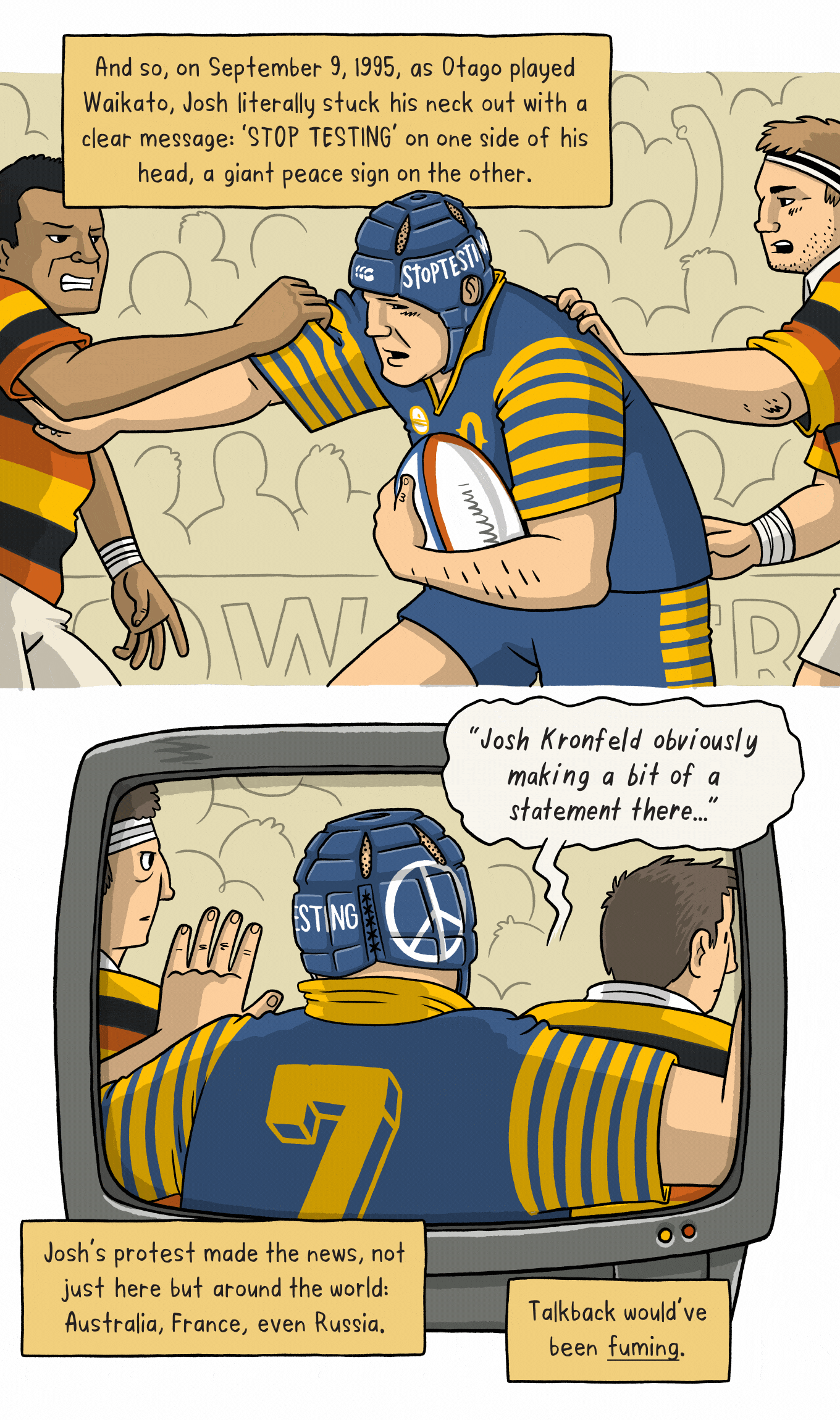 The Side Eye: Sticking your neck out | The Spinoff