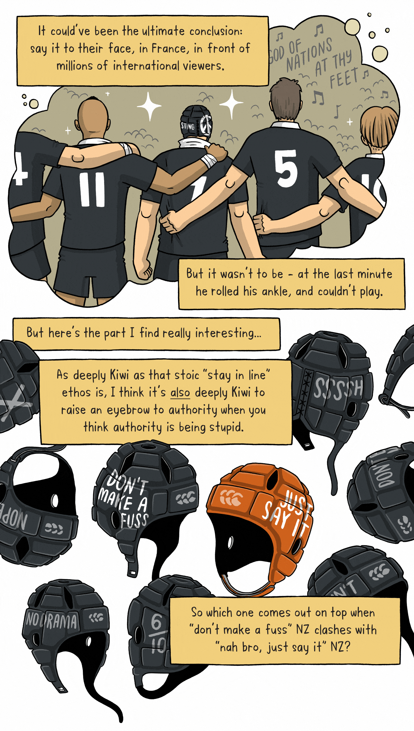The Side Eye: Sticking your neck out | The Spinoff