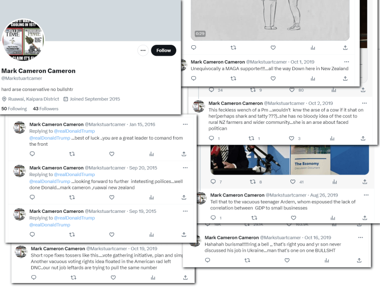 A very bleak scroll through the haunted Twitter crypt of Act MP Mark ...
