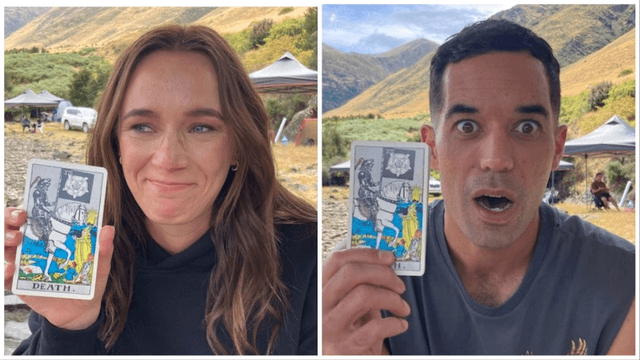 A very revealing Celebrity Treasure Island tarot reading | The Spinoff