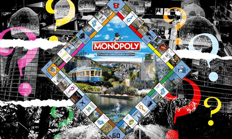 What’s going on with the Christchurch Monopoly board? | The Spinoff