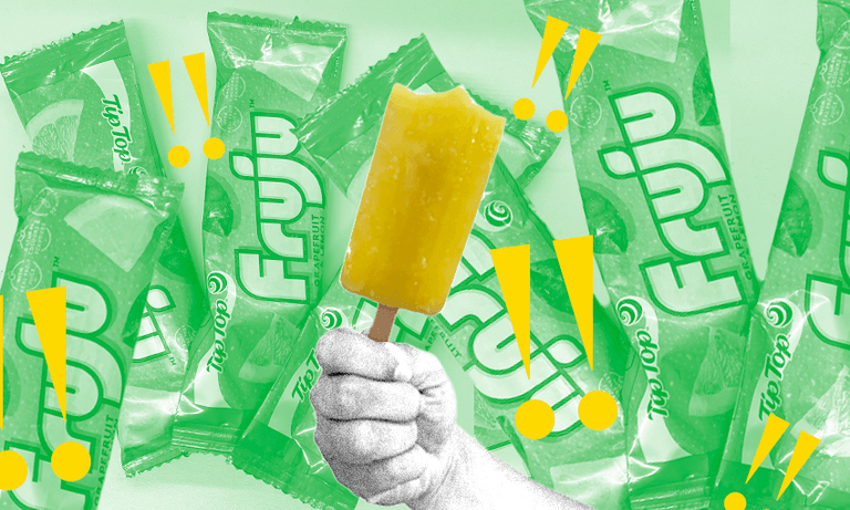 Clear your freezers: The grapefruit and lemon Fruju is back* | The Spinoff