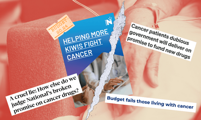 The full timeline of National’s broken cancer drugs promise | The Spinoff