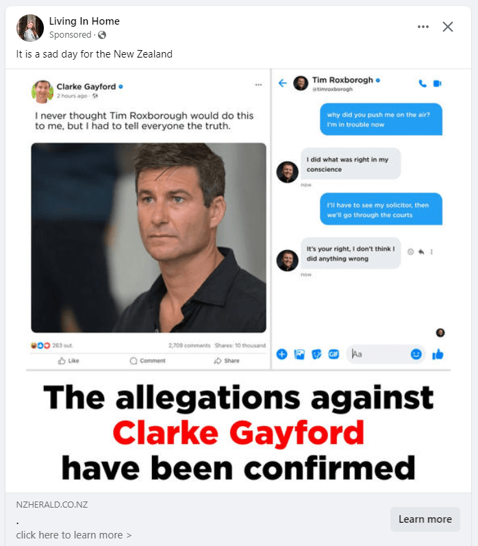 A soul-destroying attempt to report scam Facebook ads | The Spinoff