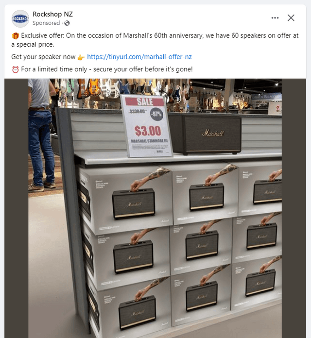 A soul-destroying attempt to report scam Facebook ads | The Spinoff