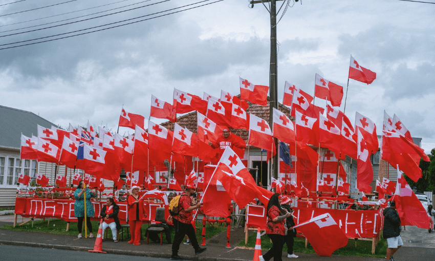 In pictures: MMT fans turn Penrose red ahead of Tonga’s thrilling win ...