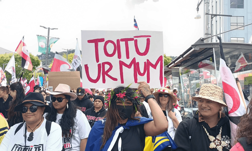 The best signs from the final day of the Toitū Te Tiriti hīkoi | The ...