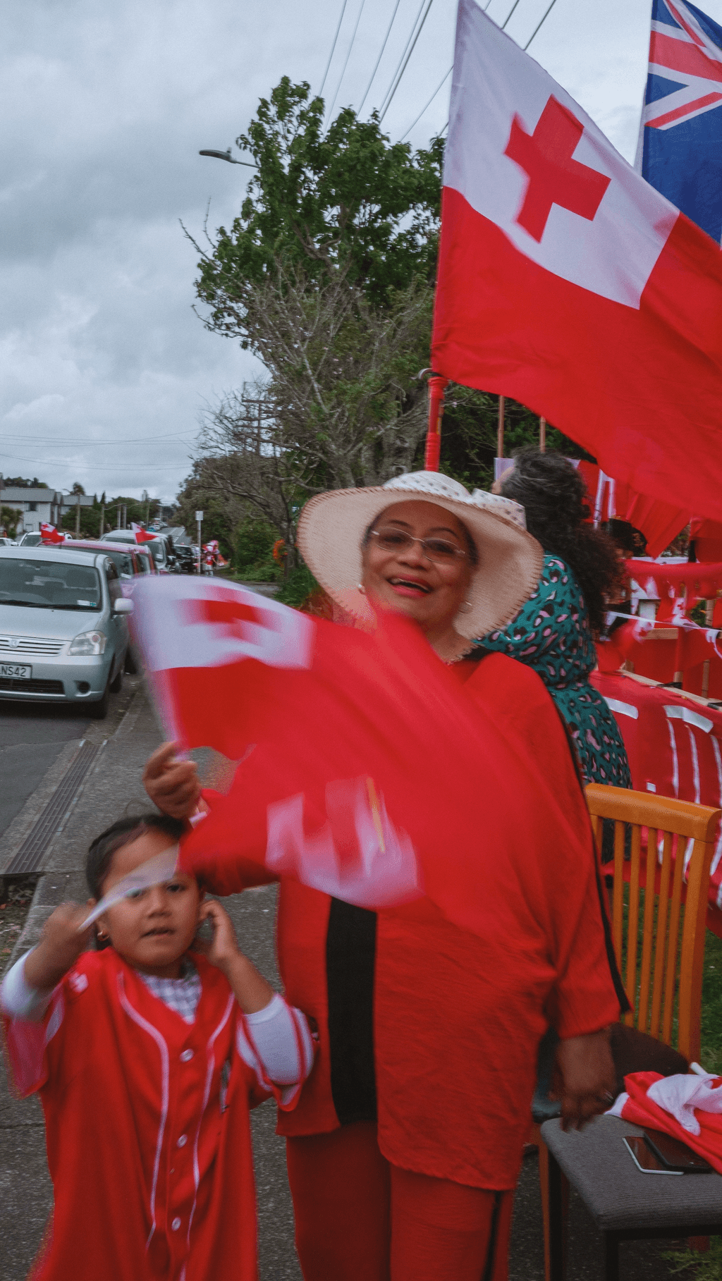 In pictures: MMT fans turn Penrose red ahead of Tonga’s thrilling win ...