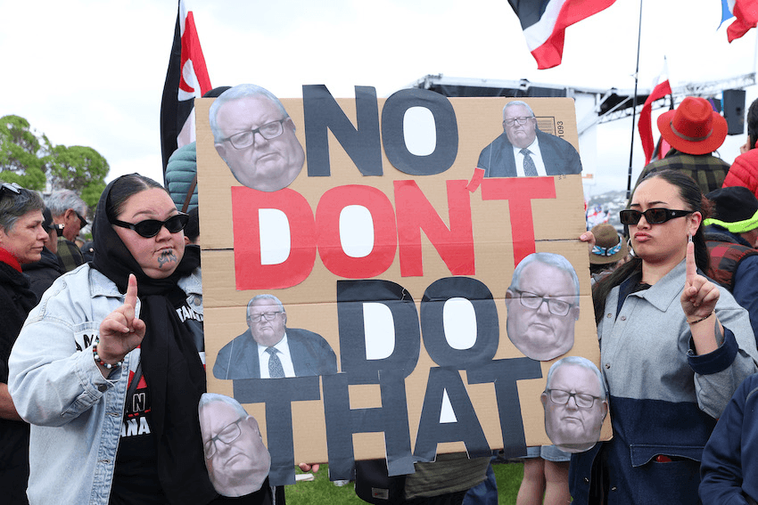 The best signs from the final day of the Toitū Te Tiriti hīkoi | The ...