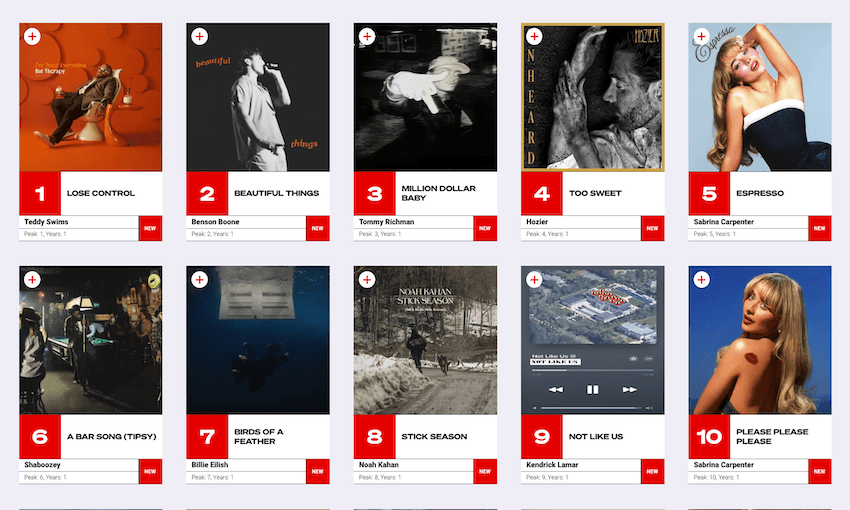 The real NZ Wrapped: Analysing the 2024 NZ Music charts | The Spinoff