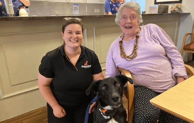 The rescue dog bringing joy to Christchurch retirement homes | The Spinoff