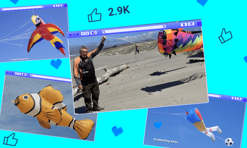 Meet New Zealand’s 85-year-old kite influencer | The Spinoff