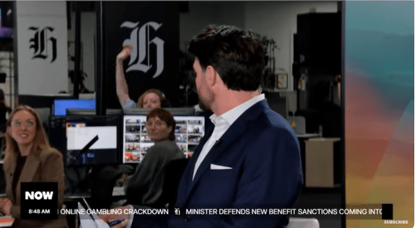 Review: Ryan Bridge’s hectic new live morning show | The Spinoff