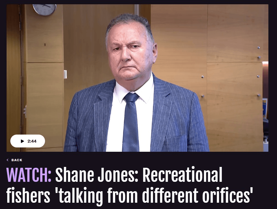 Fishing fight: Everyone in New Zealand vs Shane Jones | The Spinoff