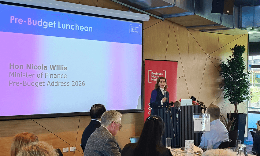 Nicola Willis cuts jobs, loves AI, hates NZ First | The Spinoff