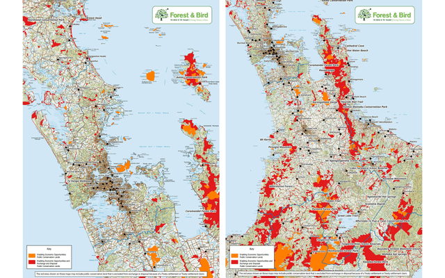Maps reveal where conservation land could be sold off after government ...